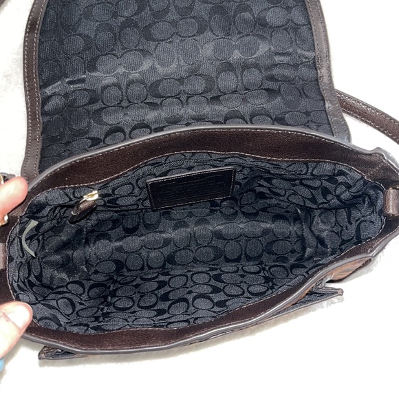 Coach | Bags | Coach Bleecker Mini Brooklyn Messenger Bag In Halfcalf ...
